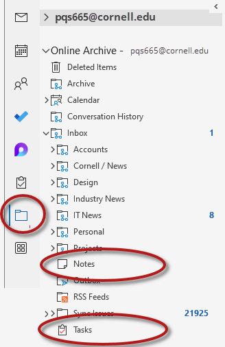 Outlook Online Archive | IT@Cornell